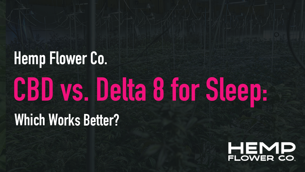 CBD vs. Delta 8 for Sleep: Which Works Better? – Hemp Flower Co.